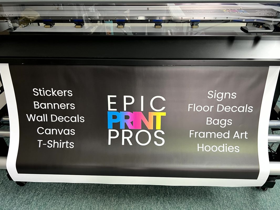 Indoor Banner - Epic PRINT Pros